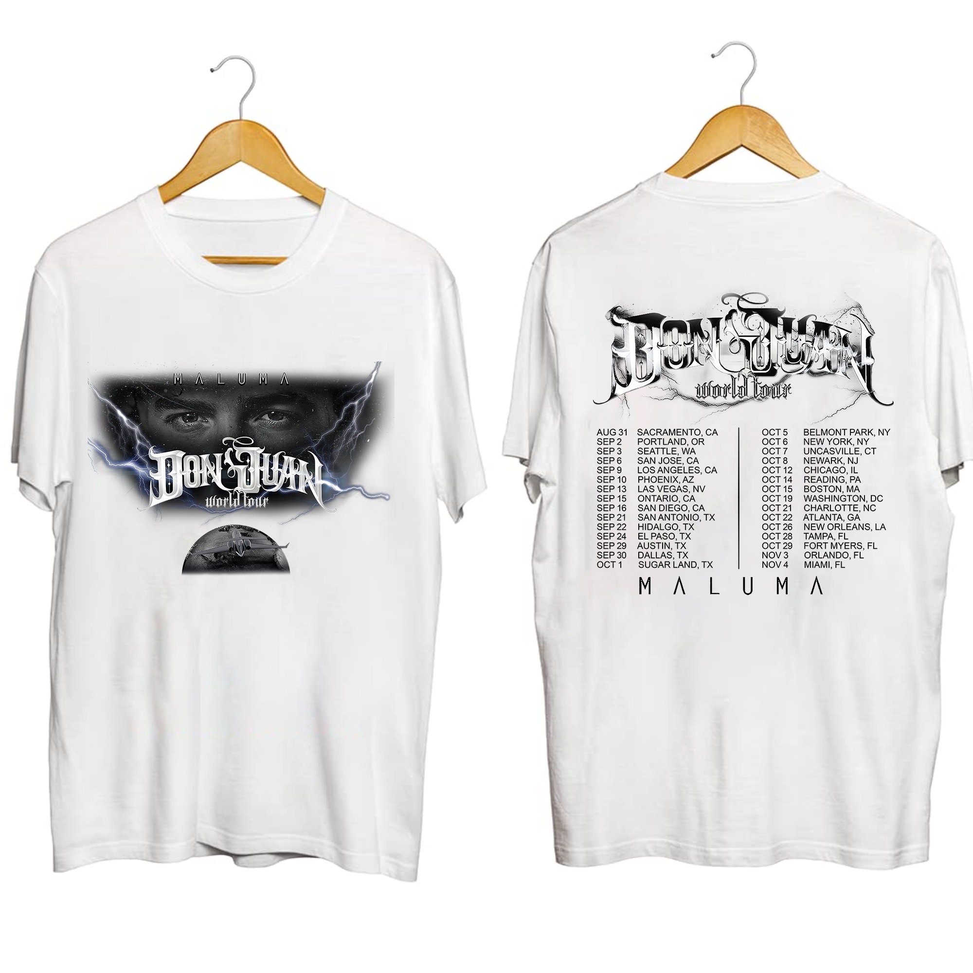 Maluma - Maluma World Tour 2023 Shirt, Maluma Fan Shirt, Maluma 2023 ...