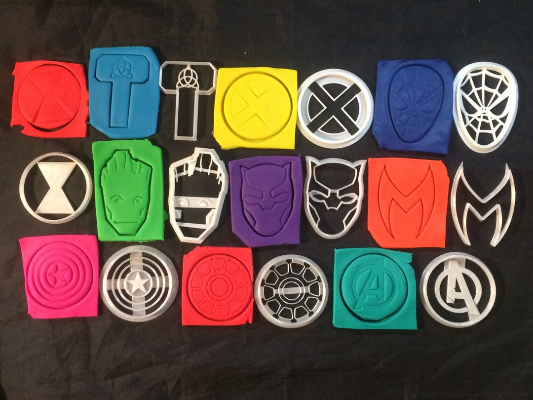 Superhero Set 3 Cookie Cutters - Etsy