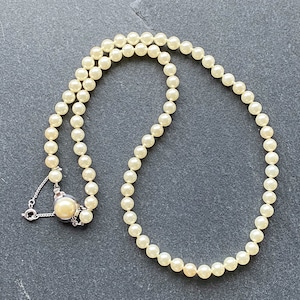 MALLORCA Perlas Manacor Single Strand Pearls With Box, Spanish ...
