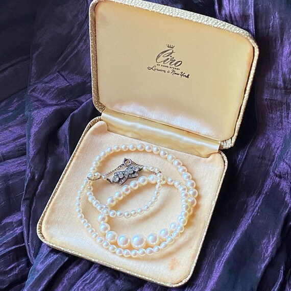 ciro vintage graduated pearl - Gem