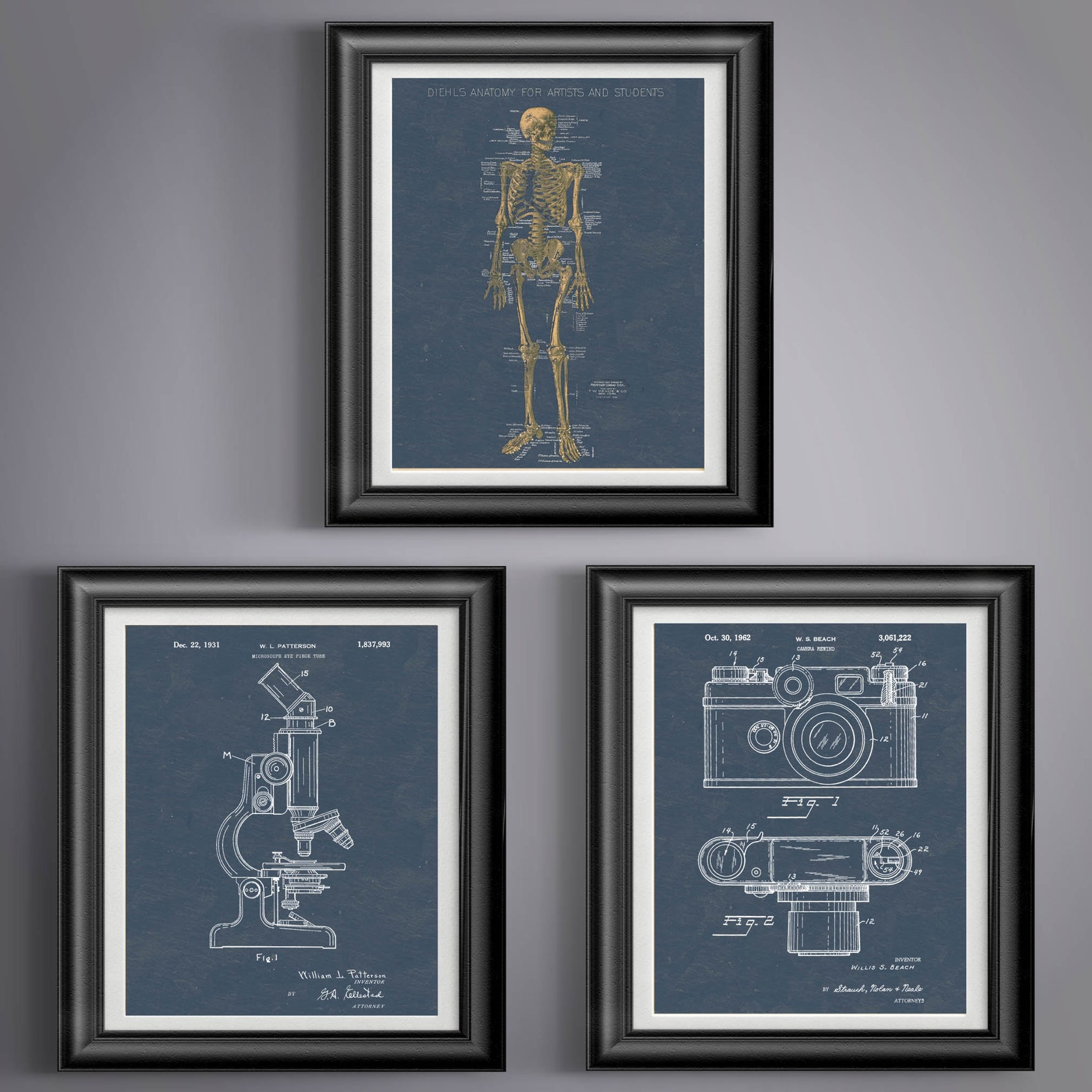 Police Decor True Crime Wall Decor CSI Prints Vintage - Etsy