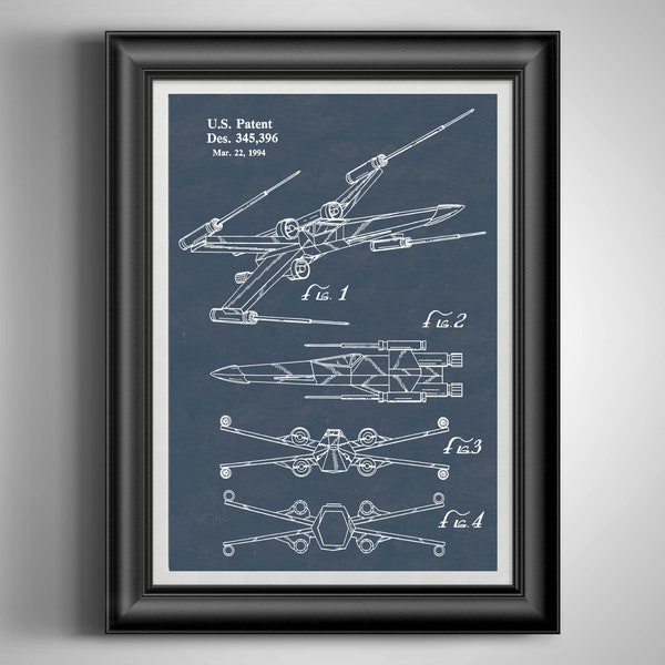 X Wing Print - Etsy