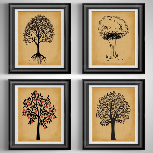 Rowan Tree Print Poster - Etsy
