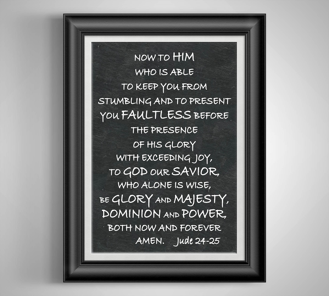 Bible Verse Prints Christian Artwork Priest Gift Christian Gifts for ...