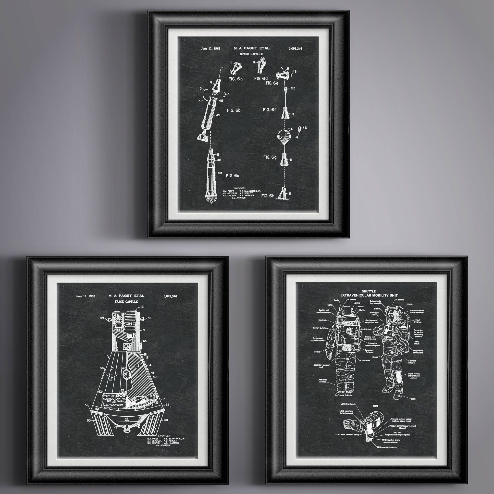 Nasa Outer Space Rocket Wall Decor Space Gifts Space Suit Nasa - Etsy