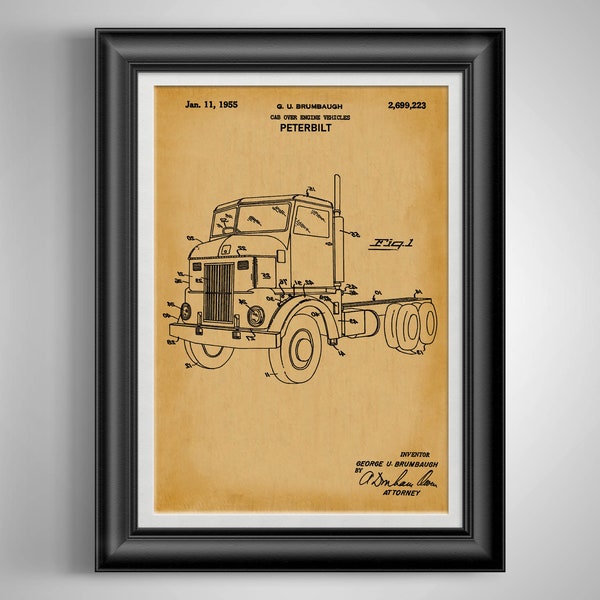 Peterbilt Poster - Etsy