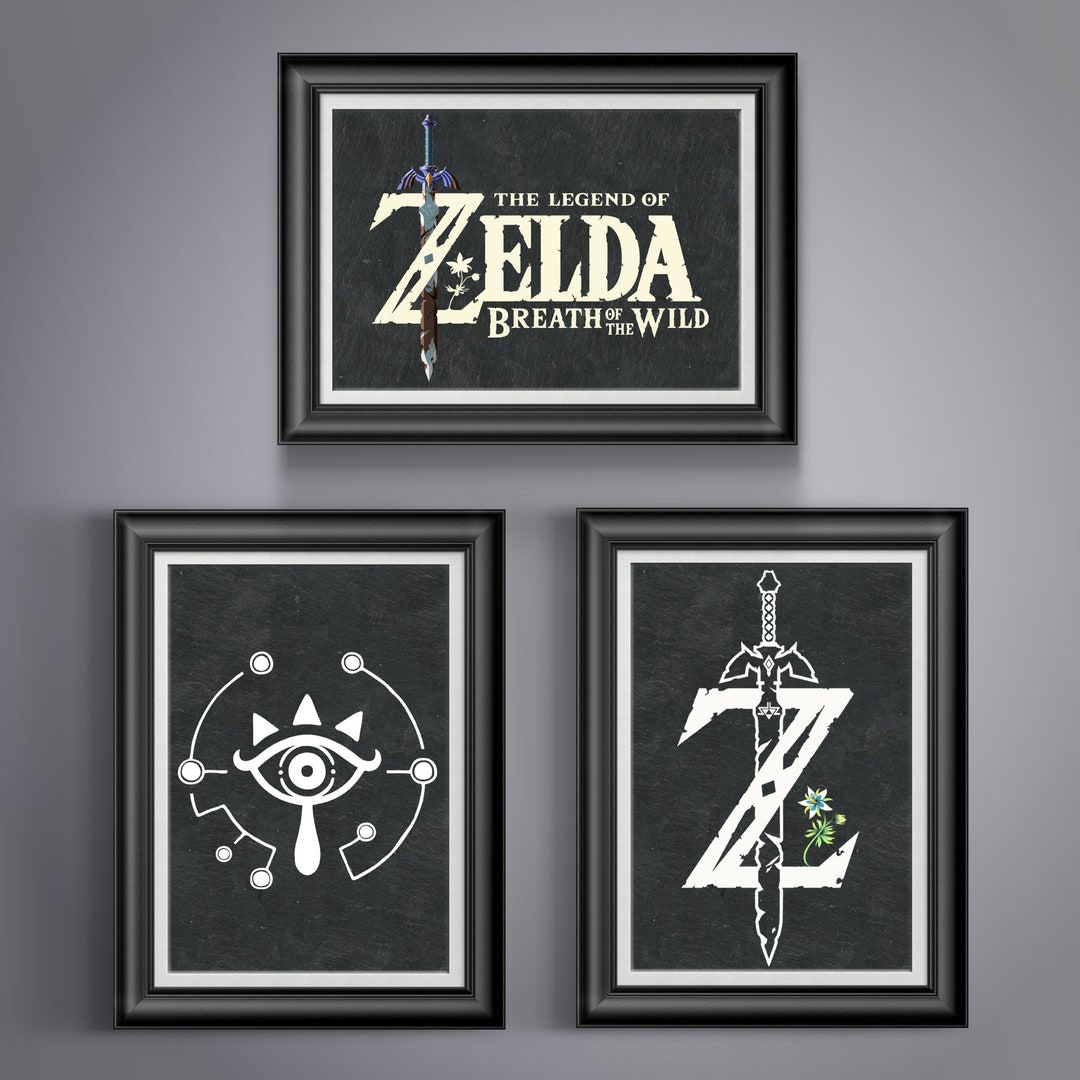 Legend of Zelda Art Legend of Zelda Breath of the Wild Zelda - Etsy
