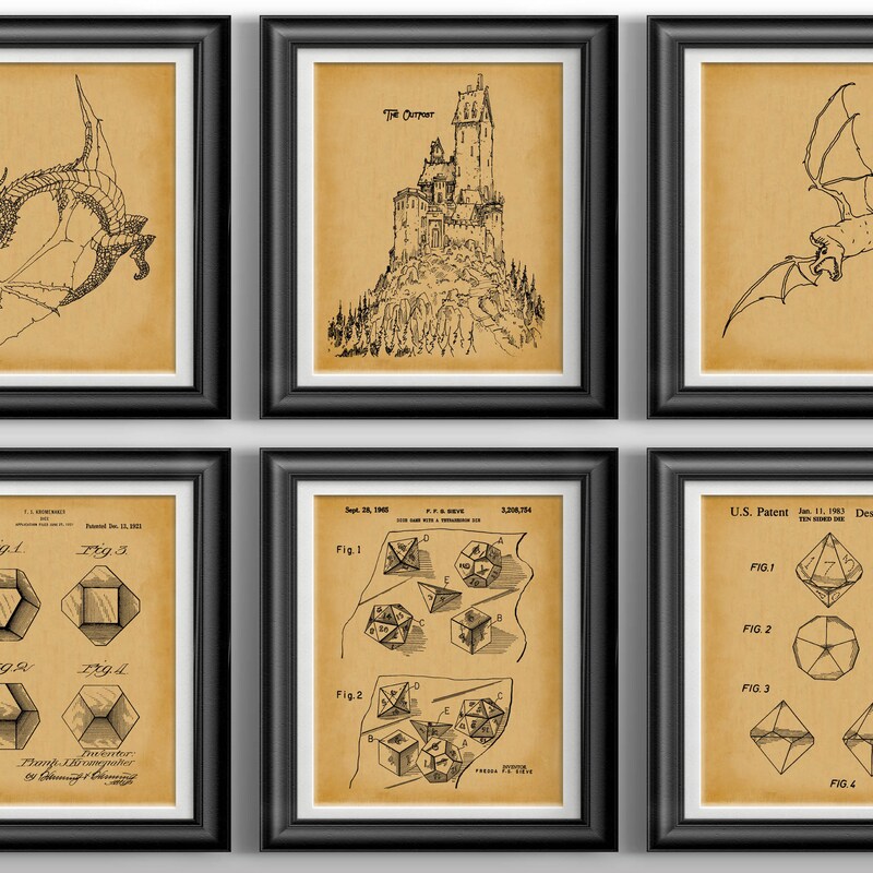 Role Playing Dice - Etsy