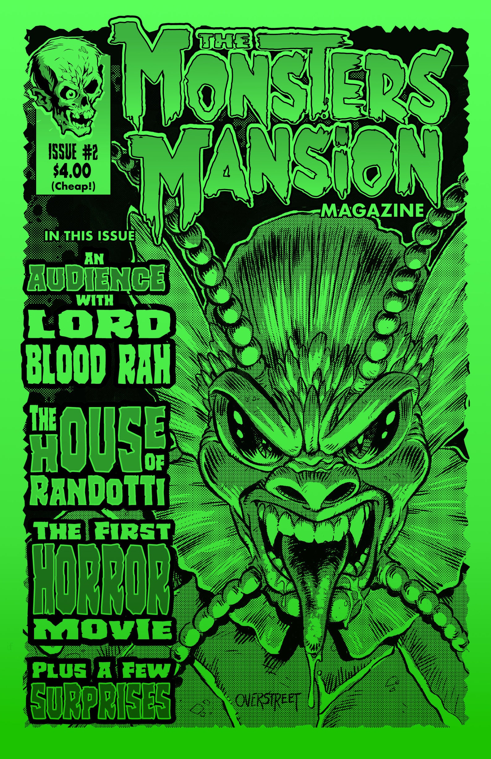 Monsters Mansion Magazine - Issue #2 - Etsy