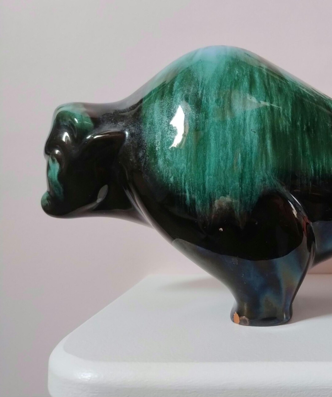 Blue Mountain Pottery Bull Bison Canadian MCM Art Pottery C1960-70 - Etsy