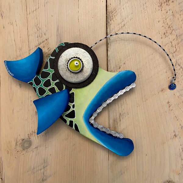 Whimsical Fish Art - Etsy