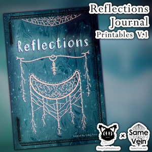 Reflections Journal Printable Pages Volume 1 | Etsy