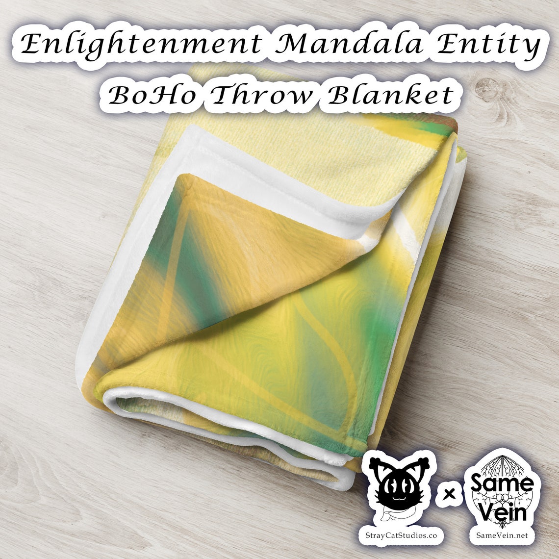 Enlightenment Mandala Entity Boho Throw Blanket 50x60 - Etsy