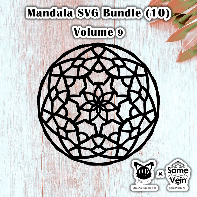 Mandala SVG Bundle 10 SVG Files Volume 9 Zen Cricut - Etsy