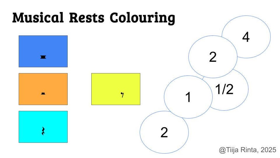 Musical Rests Colouring Sheet - Make Learning Music Fun With These ...