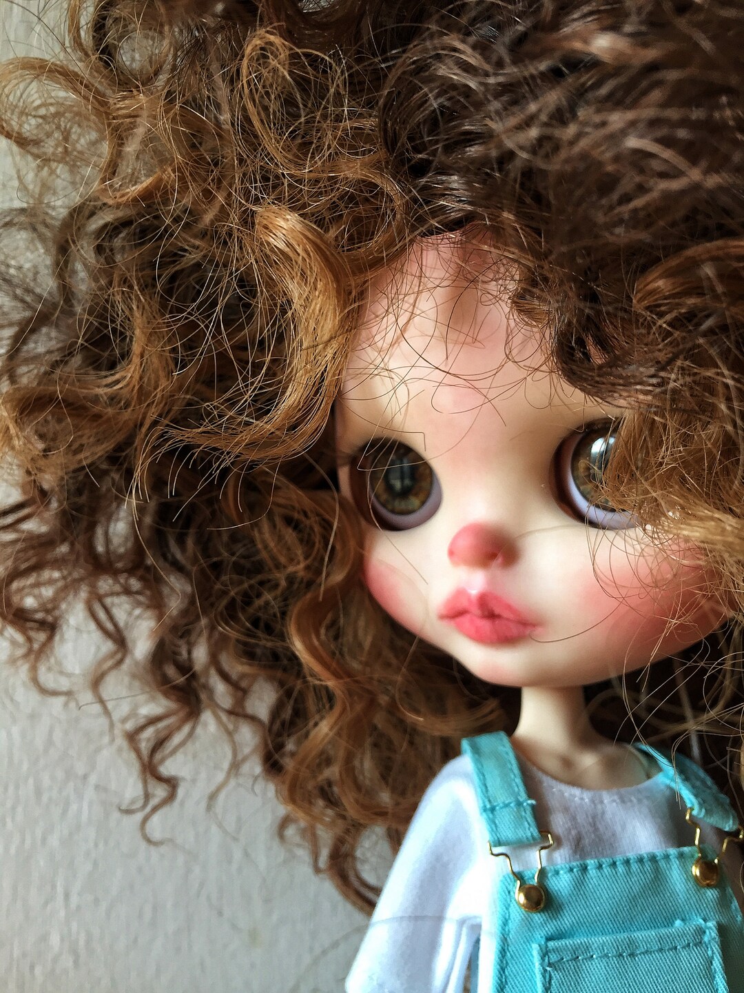 Stella Custom Doll Ooak Fashion Doll Blythe Doll Big Eyes Art Doll Wig ...