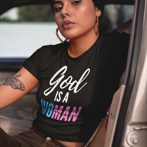 God is a Woman Shirt Spiritual Shirt Feminist AF Shirt GRL PWR Tshirt ...