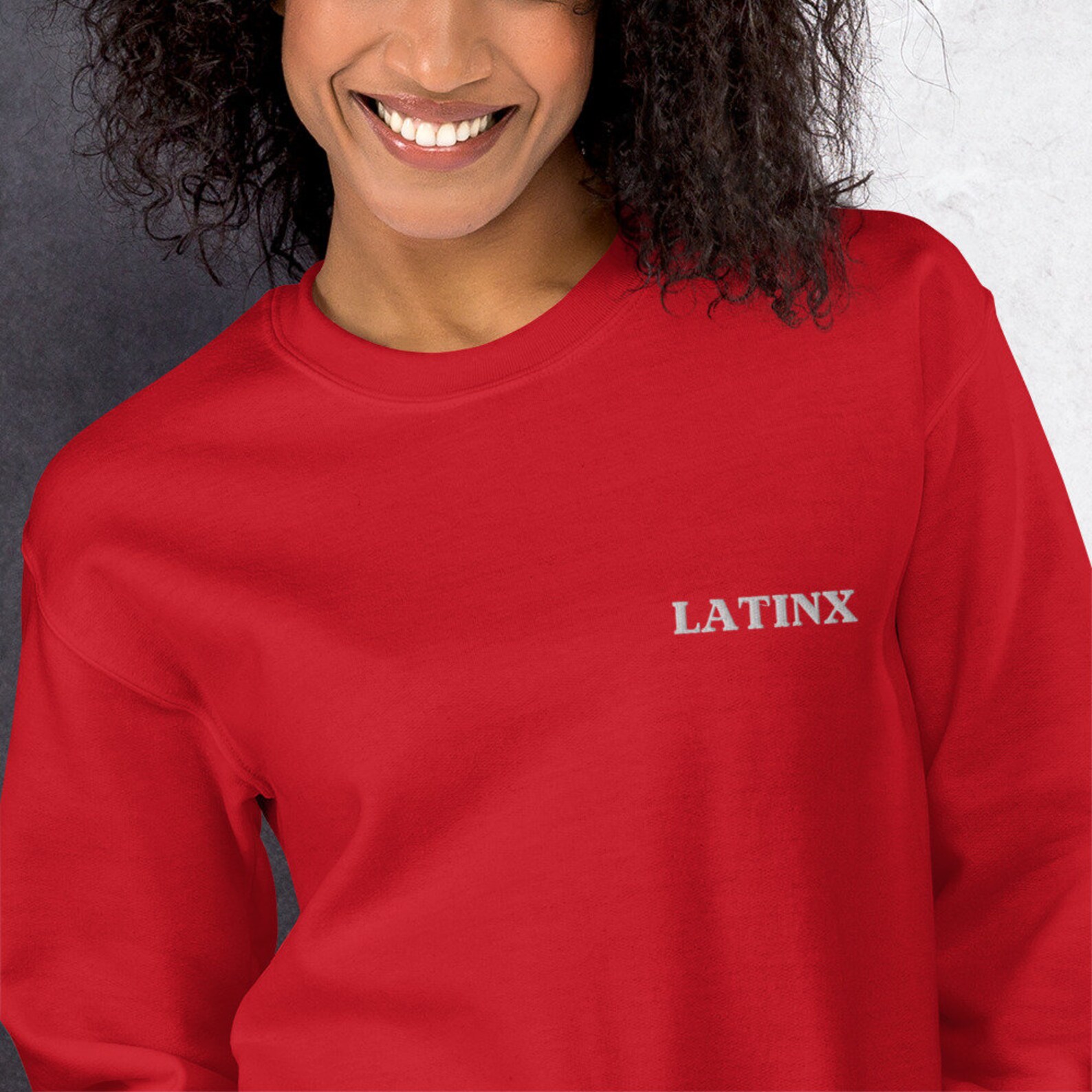Latinx Embroidered Sweatshirt Latino Heritage Hispanic Heritage Latina ...