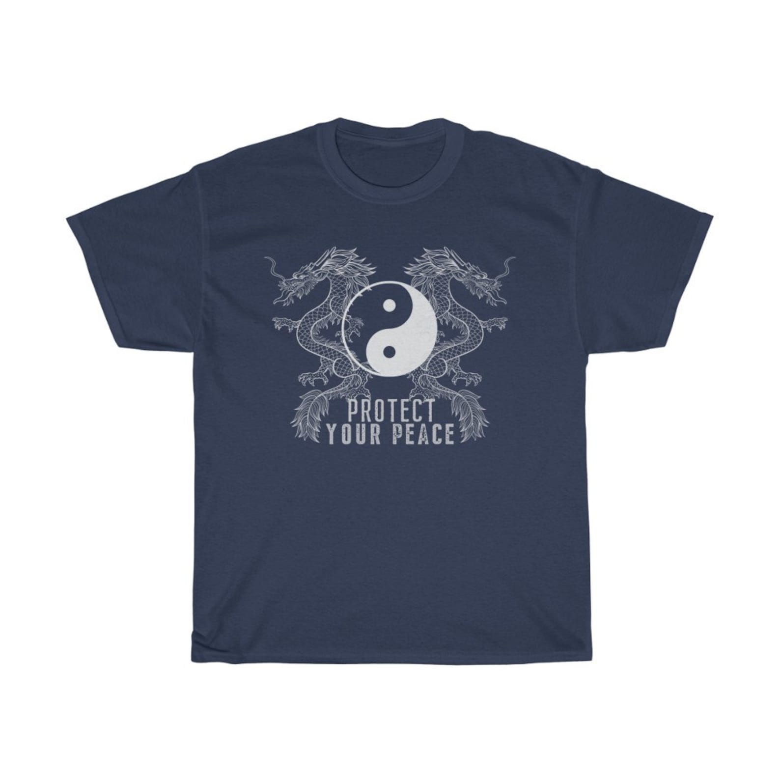 Yin and Yang Shirt Dragon Aesthetic Shirt Yin Yang Spiritual Shirts ...