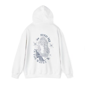 Ocean Inspired Style Mermaid Hoodie Coconut Girl Hoodie Ocean Beach ...