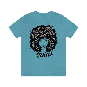 Empowered Latina Shirt Educated Latina Shirts Reina Shirt Spanish ...