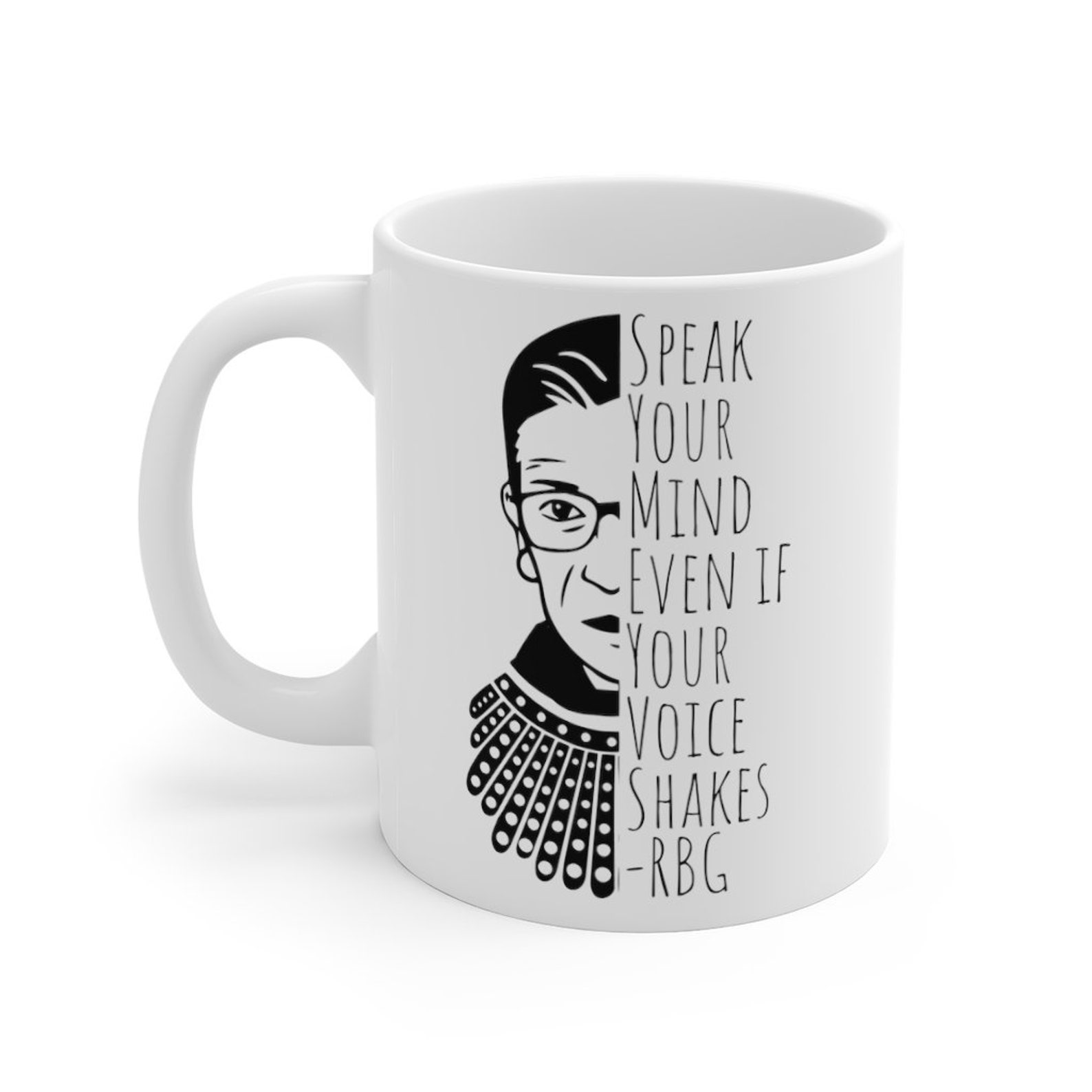 RBG Mug Ruth Bader Ginsburg Mug Notorious RBG Coffee Cup Mug Nasty ...