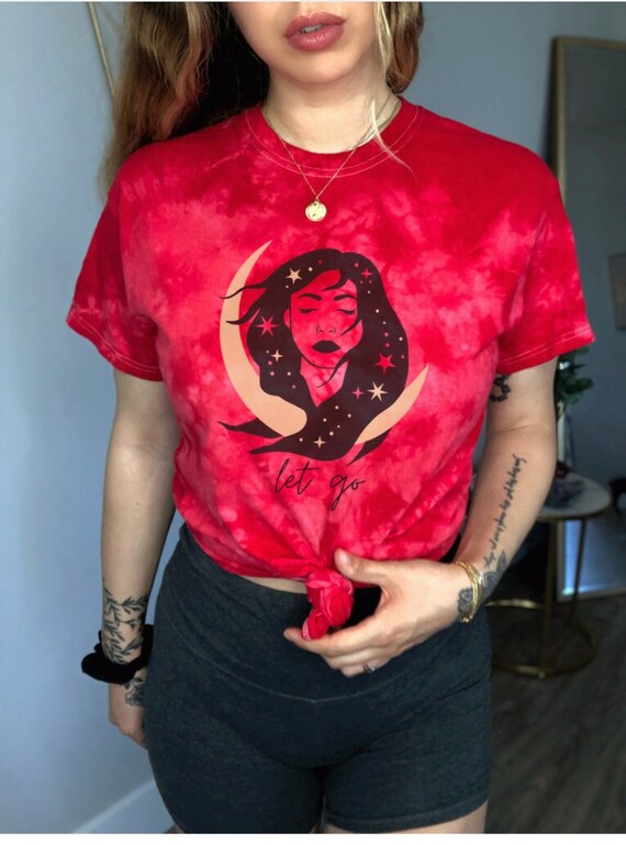 Mystical Tye Dye Shirt Witchy Shirt Festival Clothing - Etsy