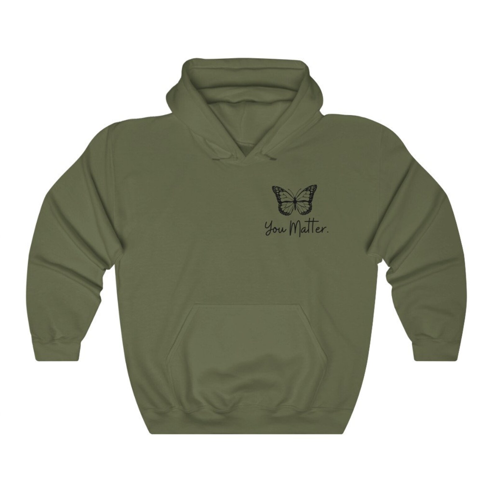 You Matter Hoodie Mental Health Matters Hoodie Butterfly - Etsy