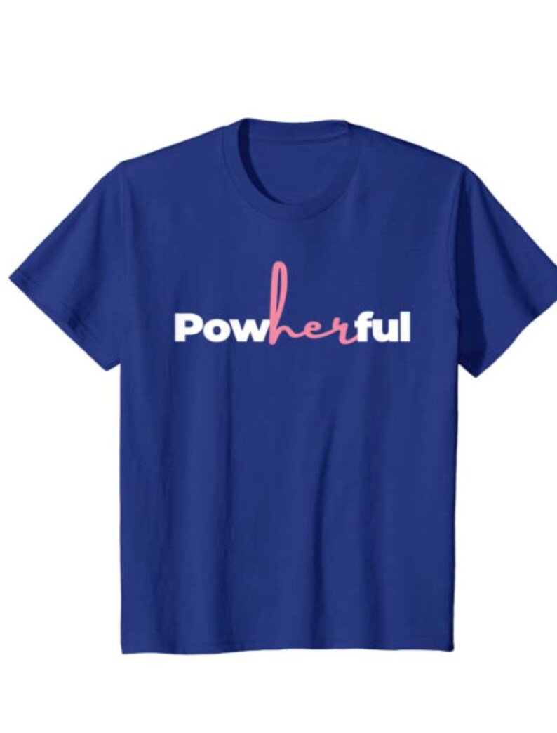 Girl Power Shirt for Little Girls Kids Powerful Girls Shirt for Toddler ...