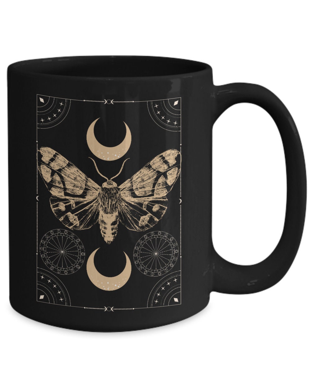 Mystical Mug Witchy Aesthetic Mug Mystical Moon Mug Spiritual - Etsy
