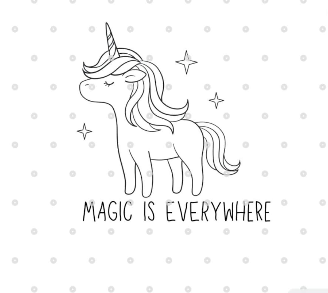 Unicorn SVG Unicorn Clipart Believe in Magic Svg Magical Svg - Etsy