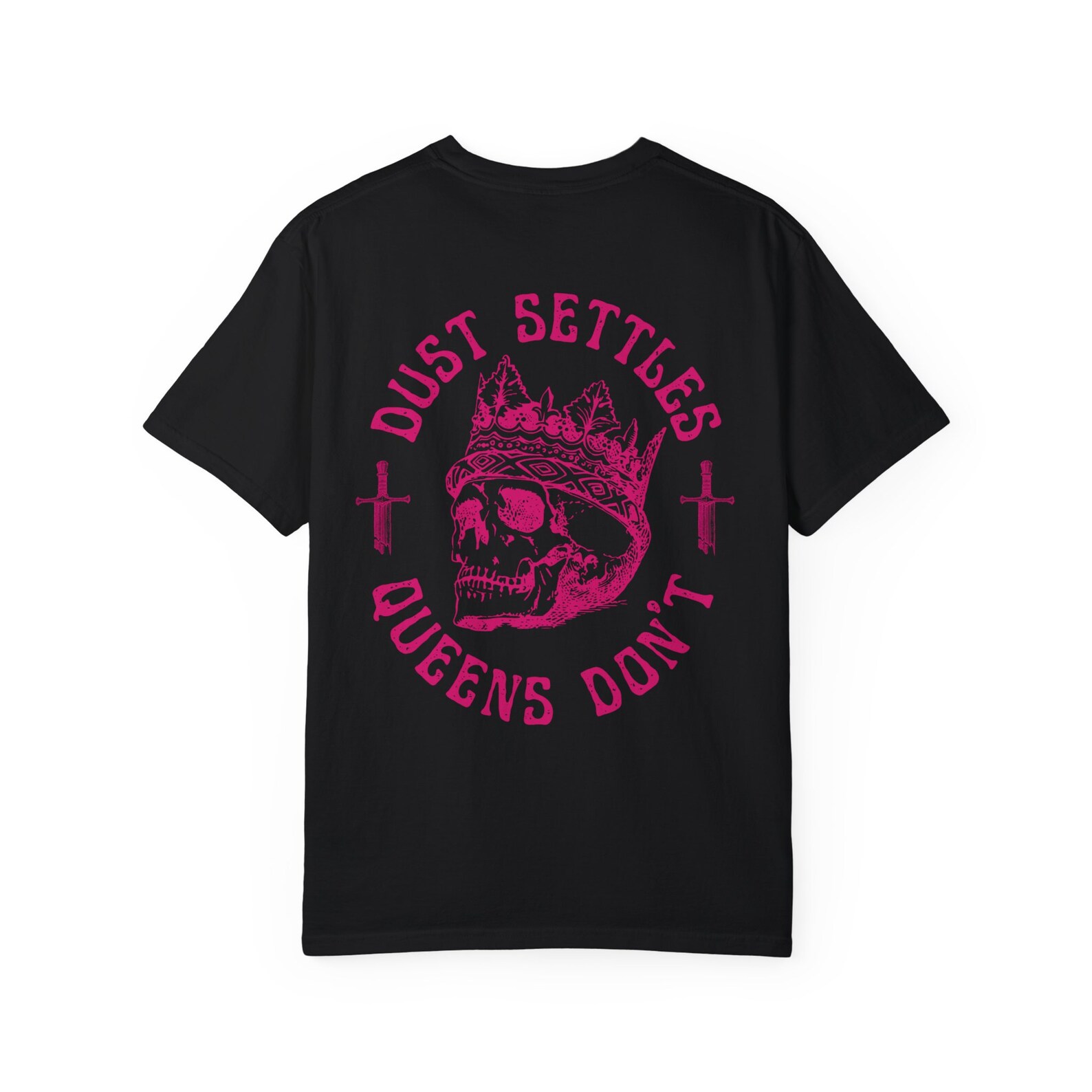 Dust Settles Queens Dont Skeleton Goblincore Shirt Feminist Shirt Alt ...