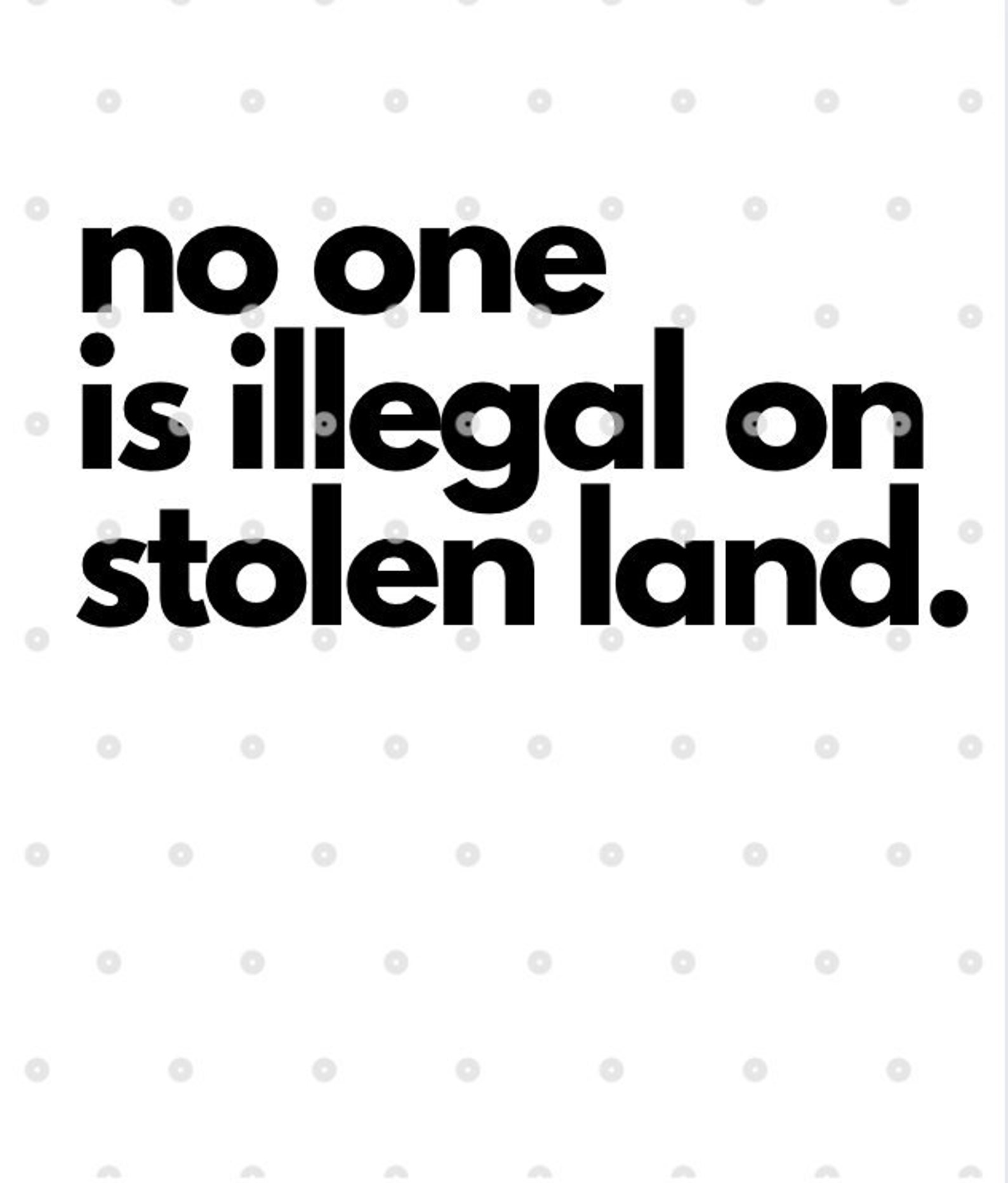 No One is Illegal on Stolen Land SVG Protect Immigrants SVG | Etsy