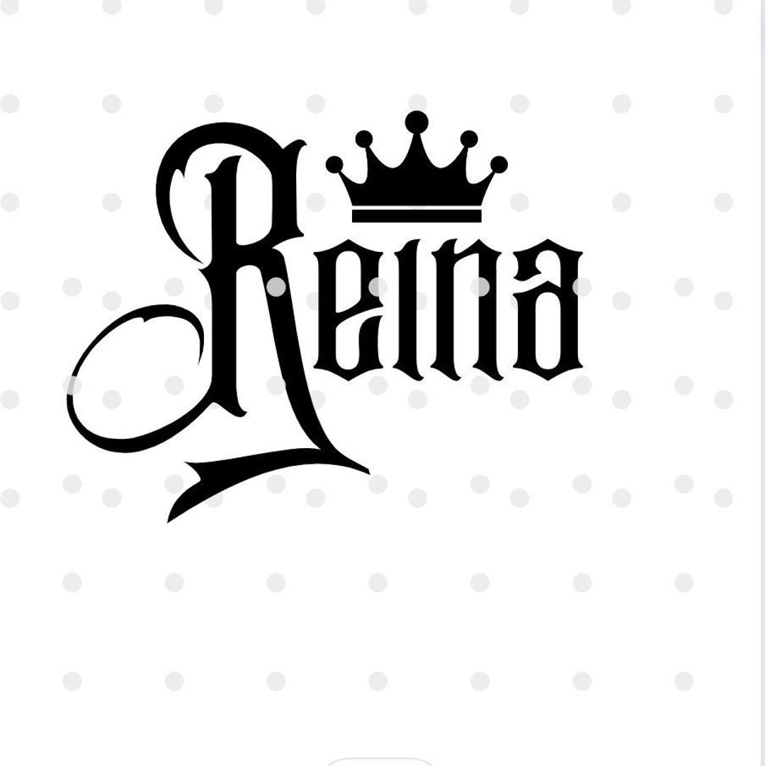 Reina SVG Latina SVG Proud Latina Af Latina Pride Digital File Boricua ...