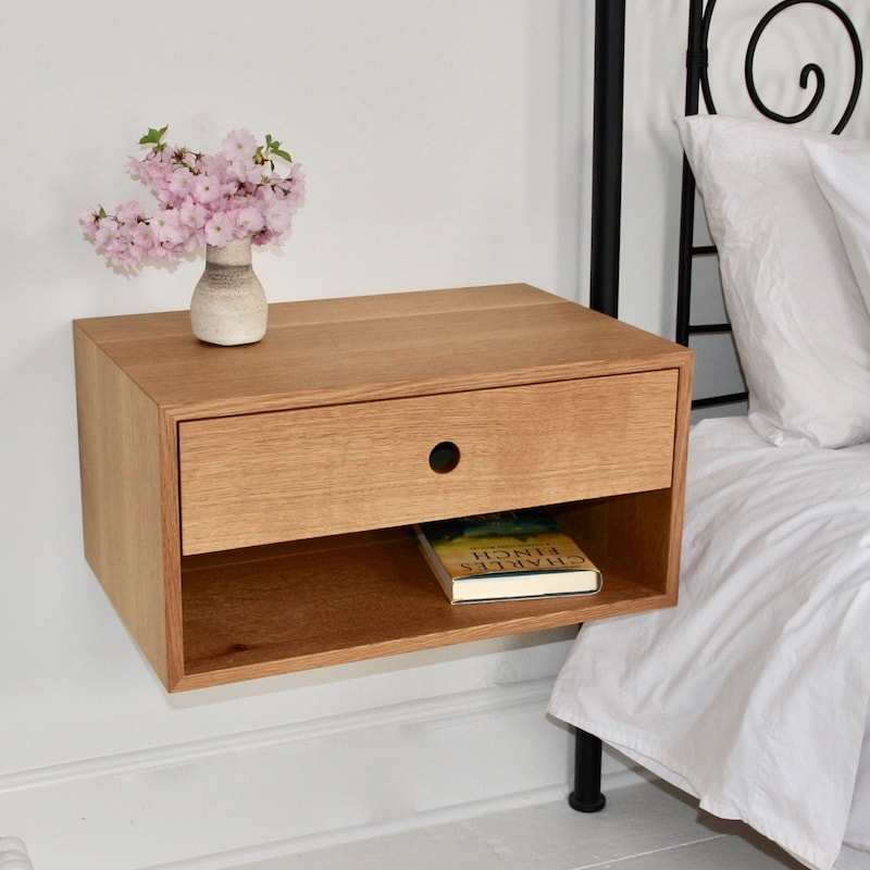 Floating Bedside Table - Etsy