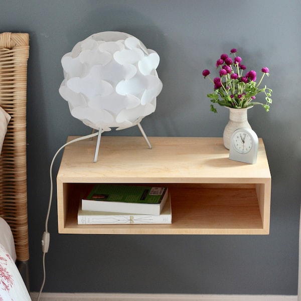 Floating Nightstand - Etsy