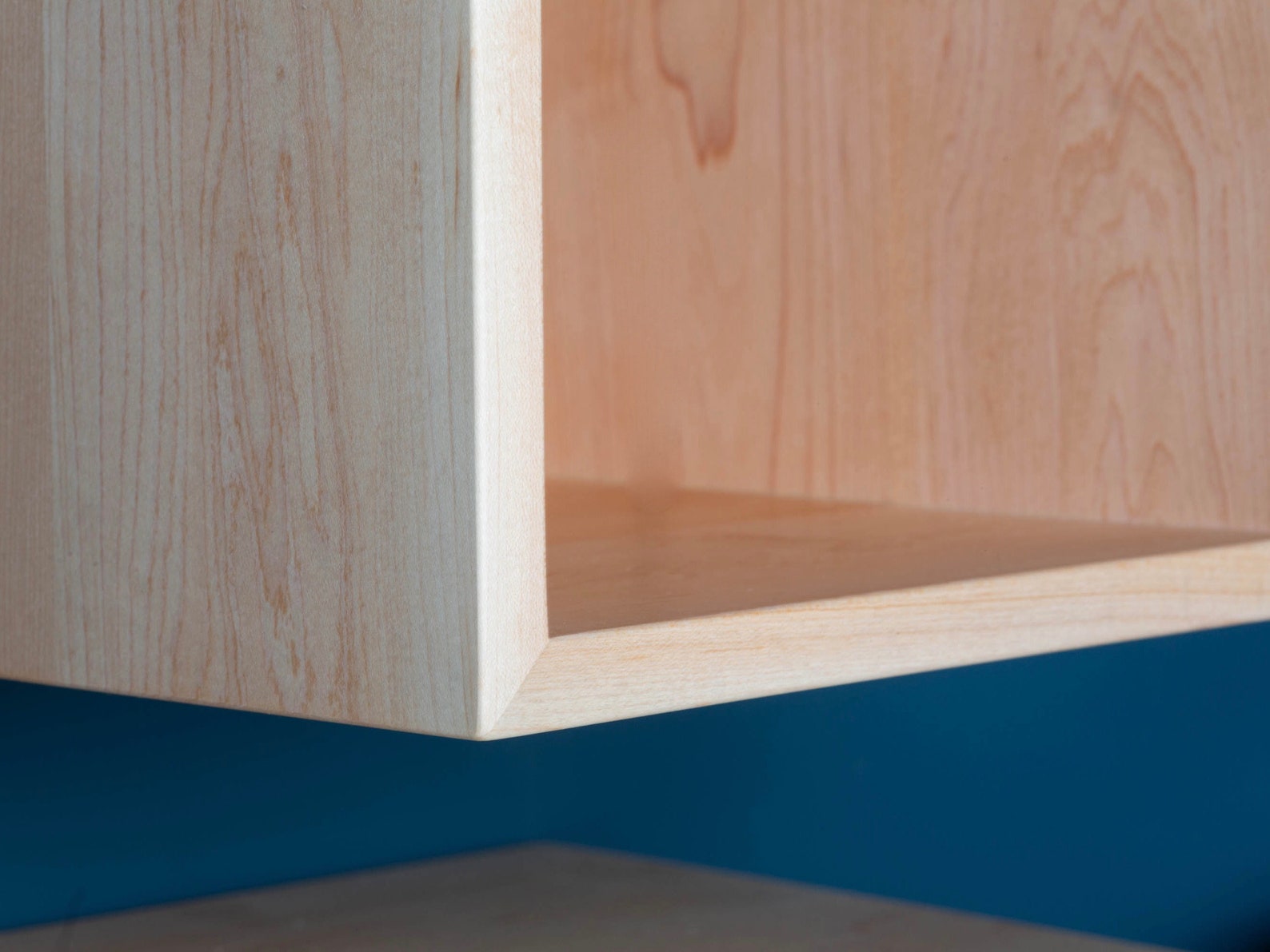 Floating Vinyl Record Storage Shelves in Solid Maple - Etsy
