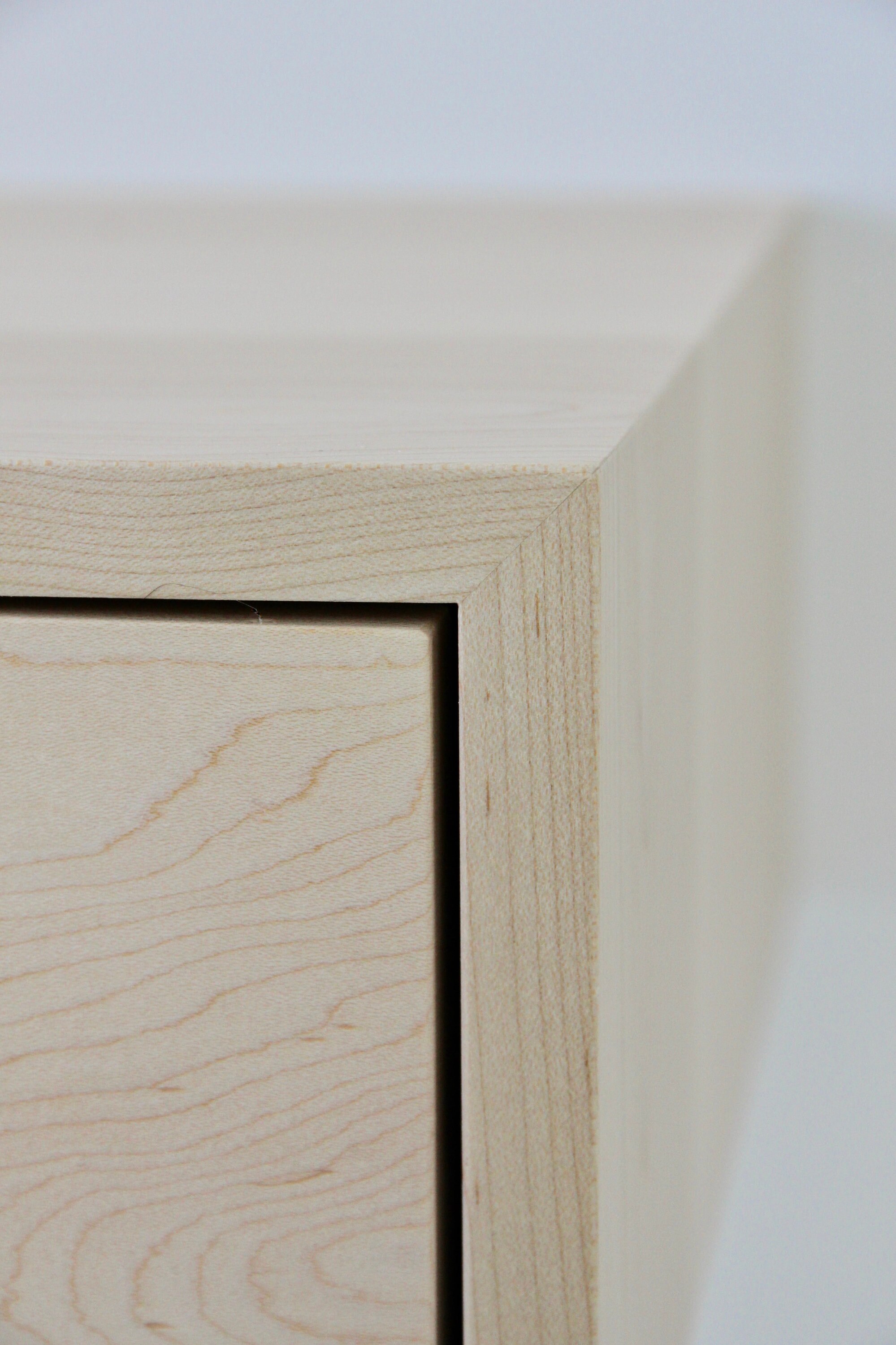 Floating Desk in Solid Maple Wall Mounted Standing Desk | Etsy Canada