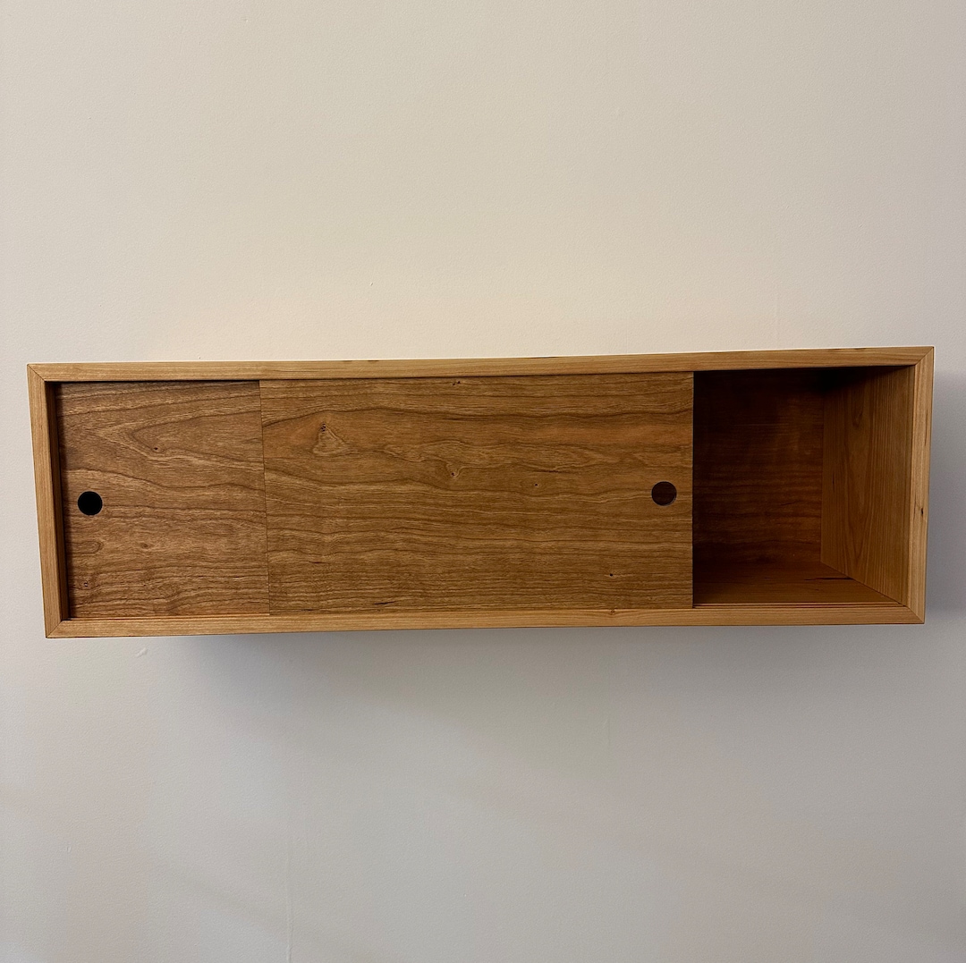 SAMPLE! Cherry Storage Cabinet - Etsy