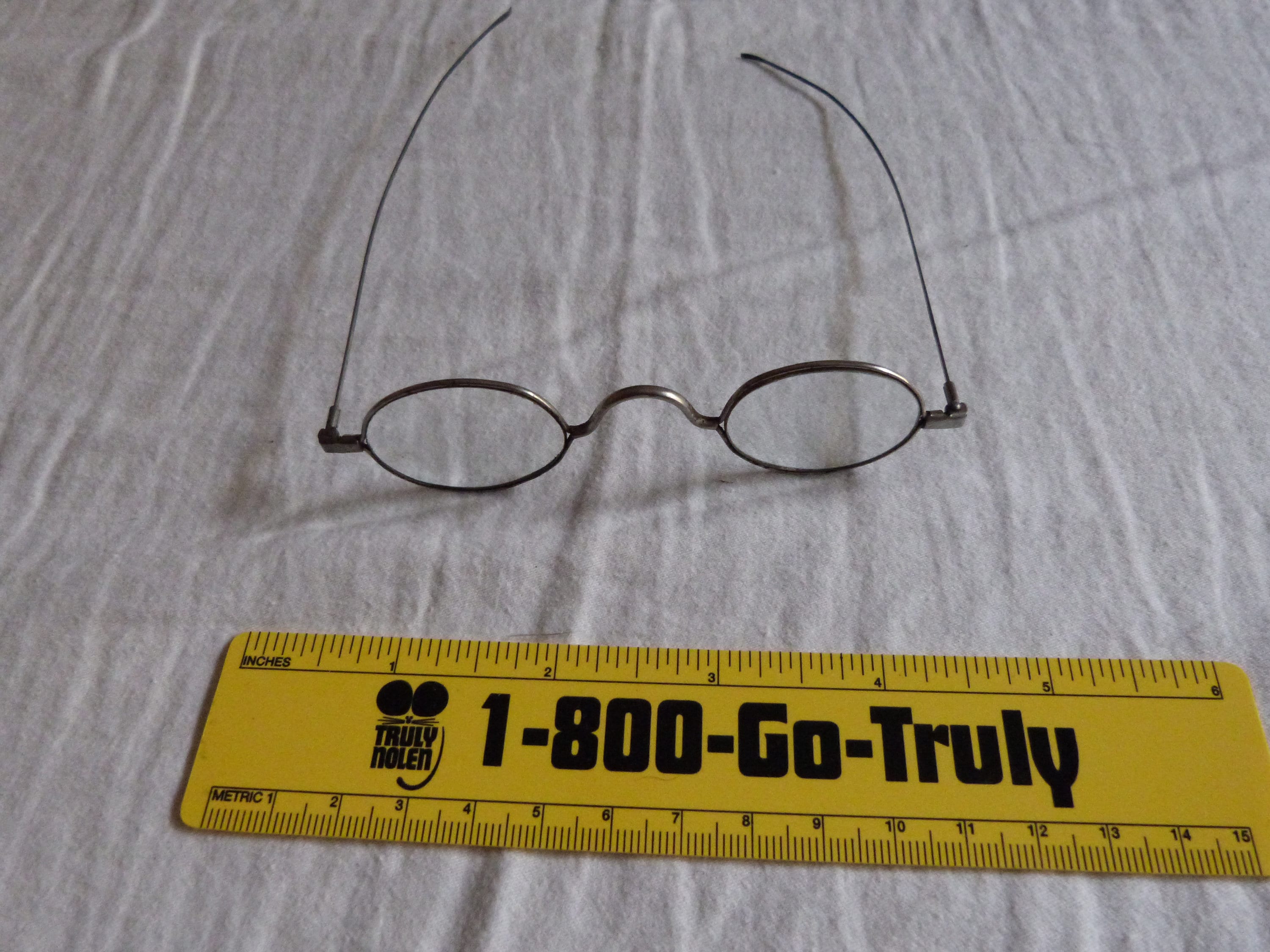 Civil War Era Eyeglasses With Period Correct Reproduction Glasses Case Etsy