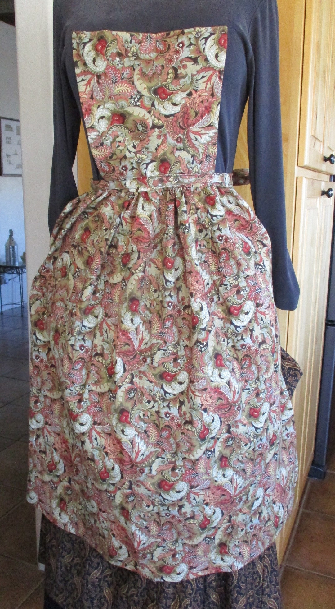 Civil War Reenactor’s New Ladies Pinner Apron - Etsy