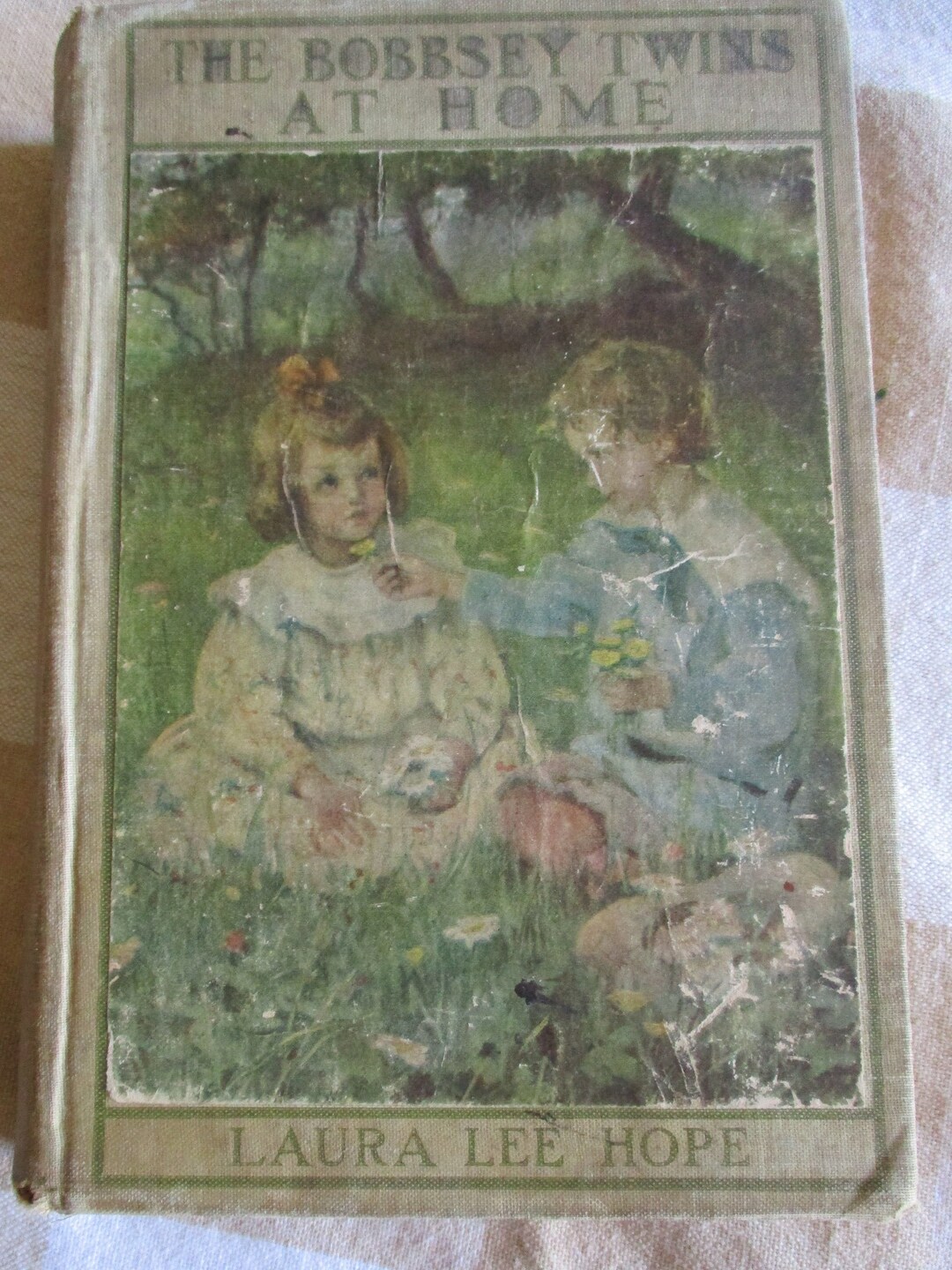 Vintage Book: the Bobbsey Twins at Home" by Laura Lee Hope, 1916 ...