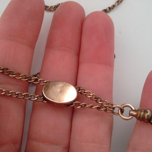 Antique Opal and Seed Pearl Slide Chain With Monogrammed Locket, Gold ...
