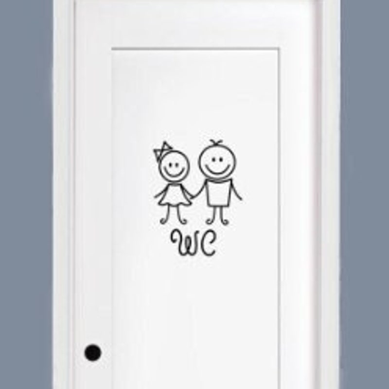 Toilet Sticker - Etsy