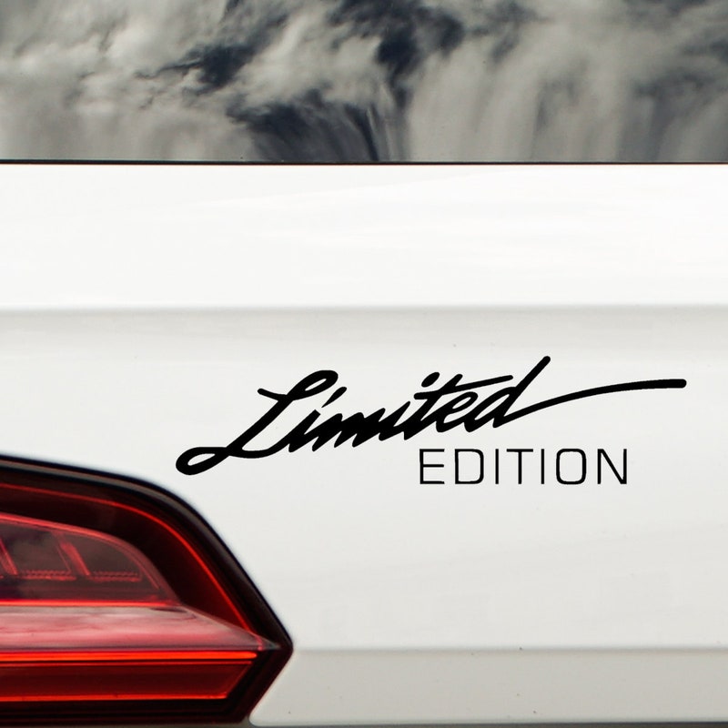 Limited Edition Stickers - Etsy