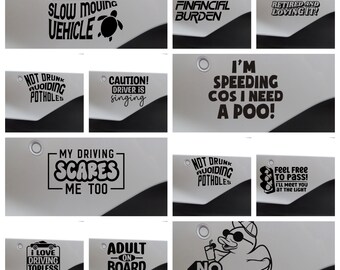 It's Not Lowered I'm Fat Funny Car Sticker Decal Bumper Window JDM Dub ...