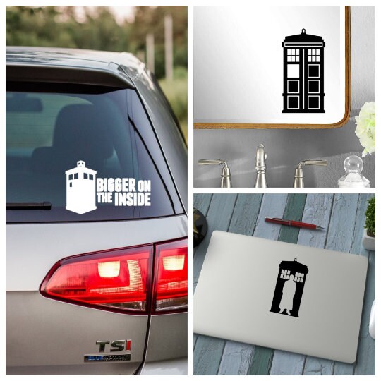 Tardis Window Decal