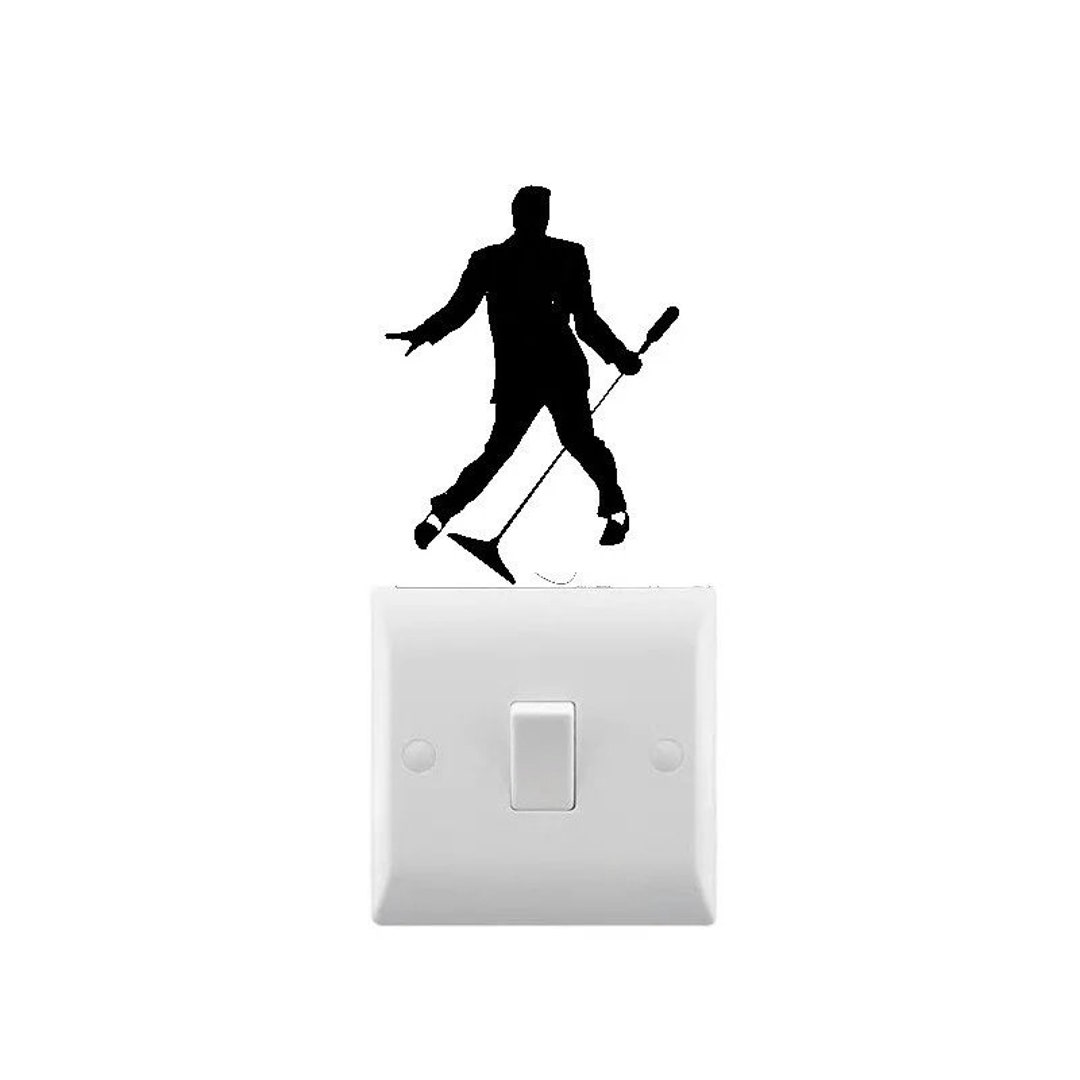 Novelty Performer Singing Small Light Switch/car Sticker - Etsy