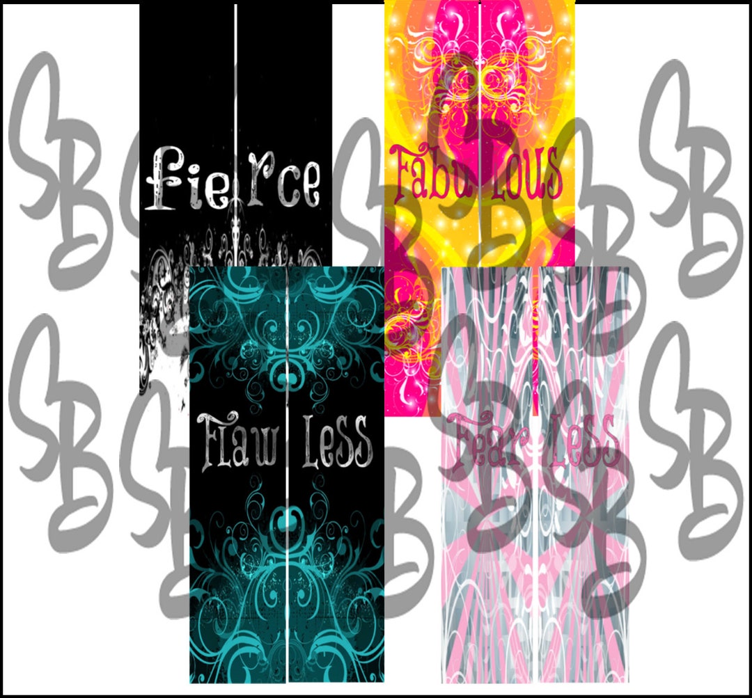 Fierce, Flawless, Fabulous, and Fearless Bow Template DOWNLOAD ONLY ...