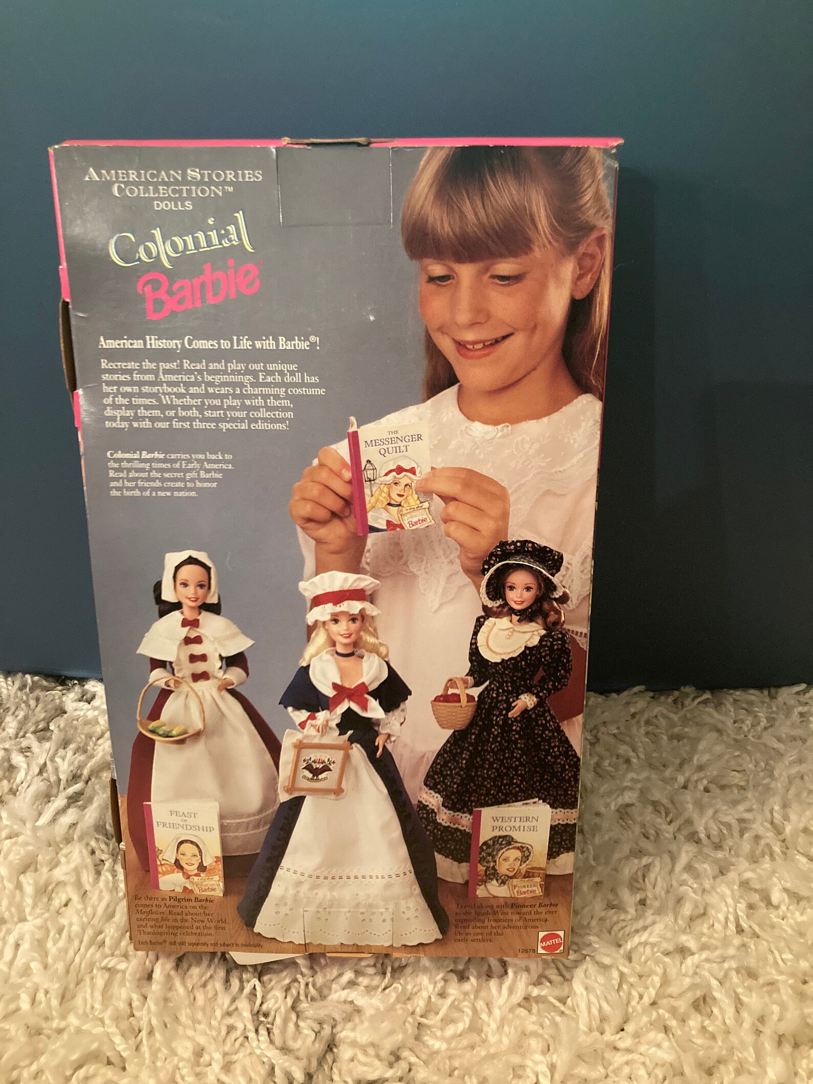 Colonial Barbie, 1994, #12578, Dolls of the World Series, 30th ...